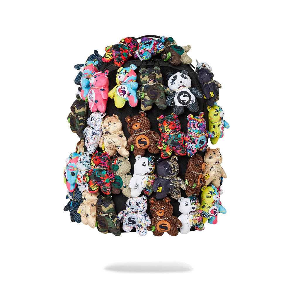 Sprayground Pack of Bears Real Plush Bears Runway Piece Backpack (Super ...
